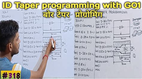 ID Taper Cnc Programming How To Cut Taper In Internal Diameter On Cnc Machine Cnc