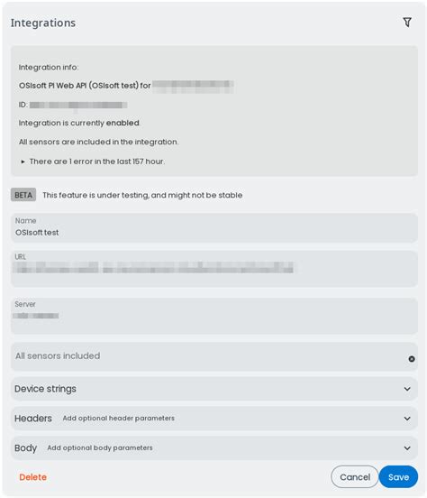 Osisoft Pi Web Api