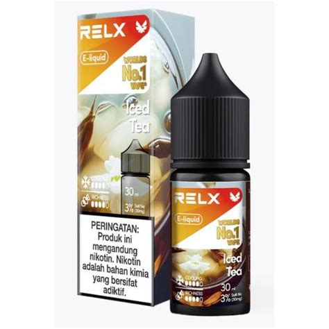 Jual RELX Liquid Salt Nic 30ml Pod All Flavors Iced Tea Kab Tangerang Relx Point Tokopedia