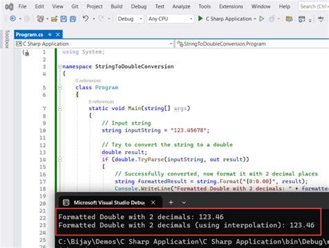 How To Convert String To Double With 2 Decimals In Cnet
