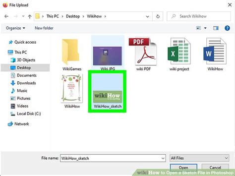 simple ways to open a sketch file in photoshop 6 steps