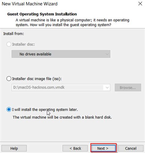 MacOS Install VMware Workstation On Windows