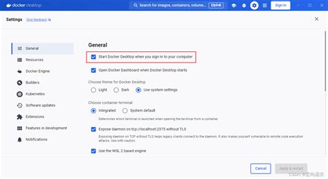 Docker开机自动重启及自动启动容器 Docker 开机自启动容器 Csdn博客
