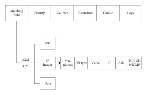 Sdn Flow Entry Structure Based On Attribute Identification Download Scientific Diagram