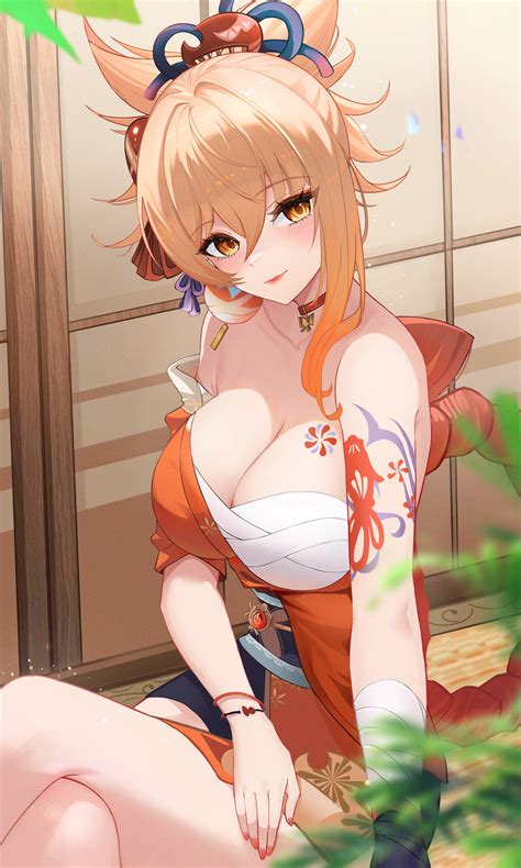 Yoimiya Genshin Impact Drawn By Lml Danbooru