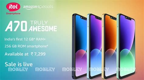 Itel Launches A India St Smartphone With GB ROM GB RAM At Rs Sales Live
