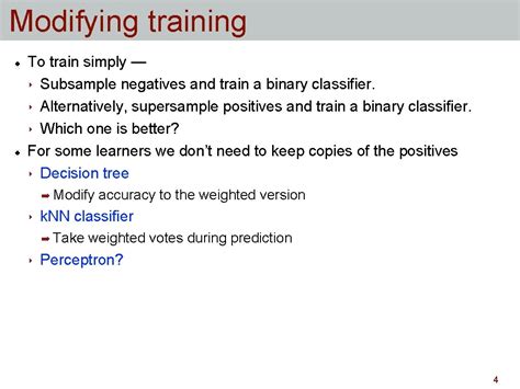 Beyond Binary Classification The Slides Are Closely Adapted