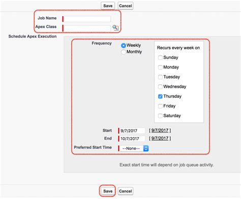 Apex Scheduler Syntax And Methods