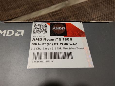 Amd Ryzen 5 1600 Cpu Computers And Tech Parts And Accessories Computer Parts On Carousell