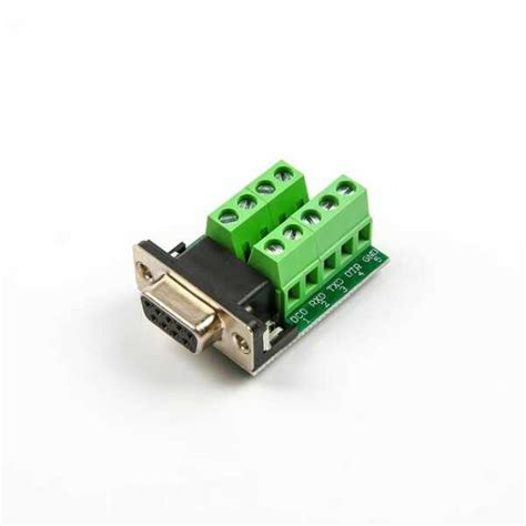 Db9 Breakout Connector Rs232 Serial 9 Pin Connector Db9 Terminal Female With Screw Buy Gorsu