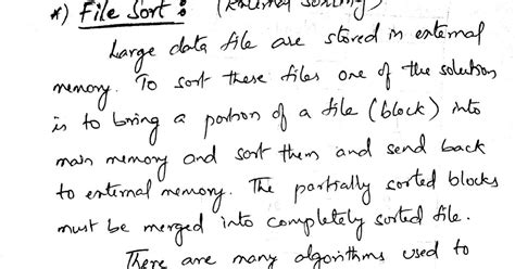 Design And Analysis Of Algorithms External Sorting