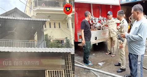 ផ្សារដែកធ្លាក់កម្ទេចធូបផ្សារ បណ្តាលឲ្យឆា បឆេះ ផ្ទះ មួយកន្លែងអស់ទាំងស្រុង នៅខណ្ឌមានជ័យ