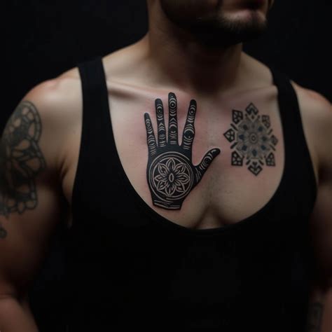 Tribal Chest Tattoos For Men Meaning And Design Ideas Tattoostours