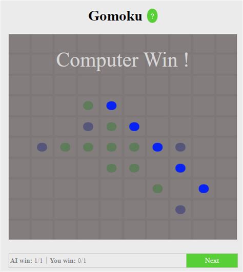 Github Arman18gomoku Web Web Version Of Gomoku Game