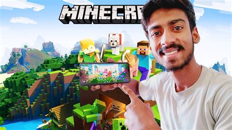 Minecraft On Mobilepe Survival Series Ep 1 Youtube