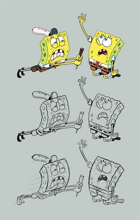 Pin By Dani Campoy On Cómis Spongebob Drawings Cartoon Art Styles