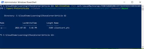 Using Certificates For Api Authentication In Net