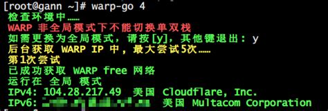 [help wanted 求助] 1 1 4脚本非全局模式获取不到 ipv4 的地址 · issue 391 · fscarmen warp · github