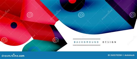 Vector Geometric Abstract Background Design Stock Vector Illustration Of Creative Dynamic