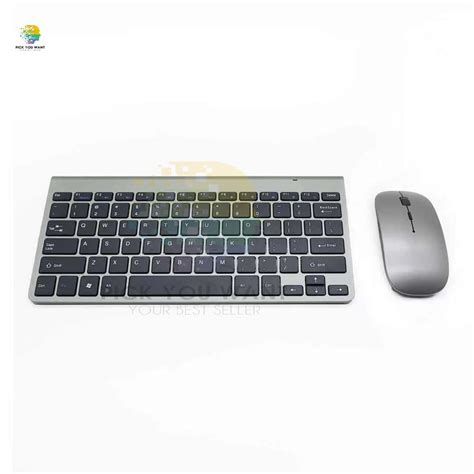 2 4 Ghz Wireless Keyboard Slim Multmedia Keyboard With Mouse Shopee Philippines