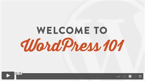 wordpress tutorial videos for non techies by wp101®