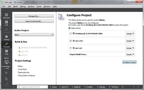 Building Offline With Qt Creator Ide Mbed