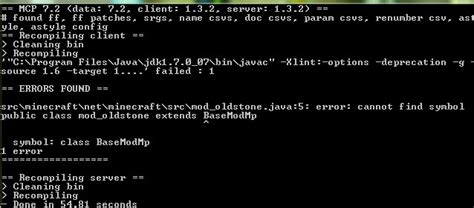 Minecraft Error Code