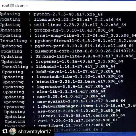 repost shawntaylor17 ・・・ getting centos vps going this evening ready