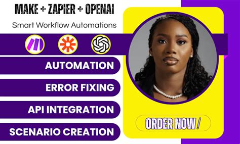 Build Smart Make Com And Zapier Automations With Ai And Airtable By Lucy Techie Fiverr