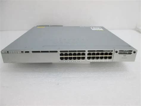 Cisco 3850 Series 24 Port Poe IP Base Switch Ws C3850 24p S Cisco Switch And Cisco Poe Switch