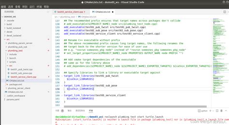 Ros通信实操（小乌龟通信实现）（九）c、python采用参数通讯方式编写一个节点控制乌龟的的颜 色和绘制的线条乌龟相关信息在