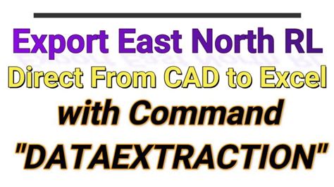 Ravi Kant On Linkedin Export X Y Z Coordinates From Autocad To Excel