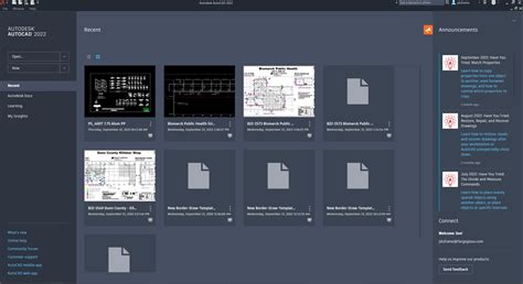 autocad startup opens a new drawing autodesk community