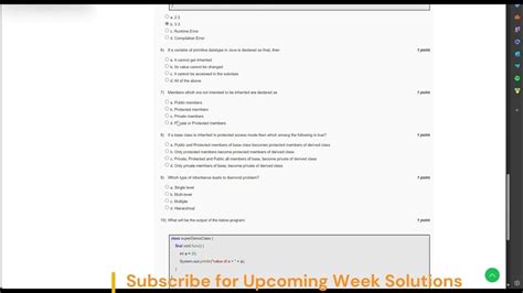 Nptel Programming In Java Week 3 Assignment Solution July 2024 Iit Kharagpur Youtube