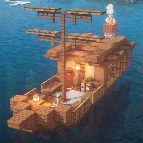 Minecraft Wagon Tutorial How To Build A Cute Store Wagon Survival