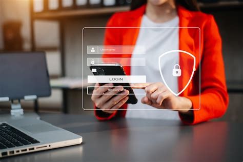 Premium Photo Cyber Security Concept Login User Identification
