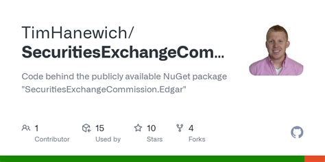 Github Timhanewich Securitiesexchangecommission Edgar Code Behind The Publicly Available