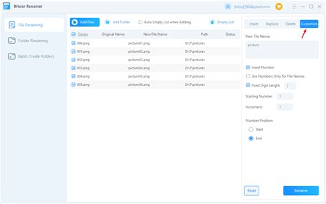 Rename Files Or Folders With Bitwar Renamer Bitwarsoft