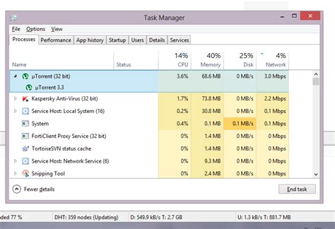 Networking How To Make Windows Task Manager To Show Network Usage