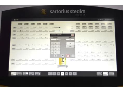 Sartorius Stedim Biostat B Dcu 6 Fold Cell Culture Bioreactor Univessel System