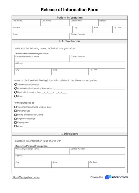Information Release Form Template Free Video Release Form Pdf Word