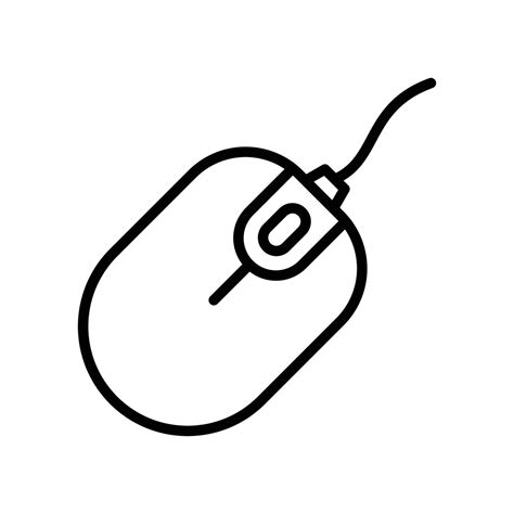 Computer Mouse Icon Vector Design Template Simple And Clean 36402683