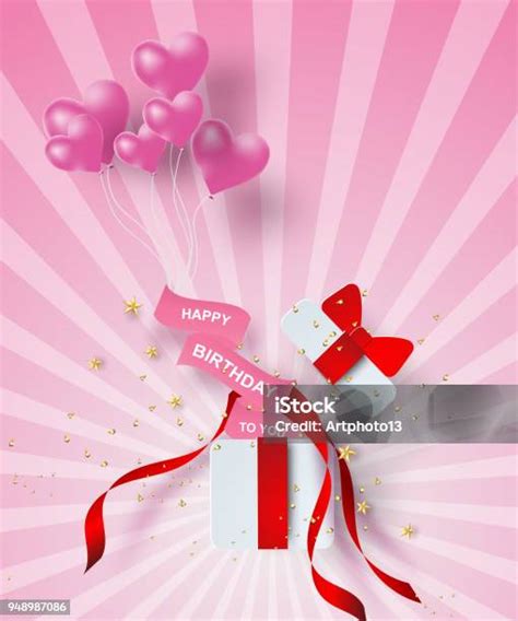 종이 아트 생일 요소의 배경 벡터 디자인 인사말 카드 전단지 초대장 포스터 브로슈어 배너 일정 문자 사랑 선물에 대 한 Film Festival에 대한 스톡 벡터 아트 및