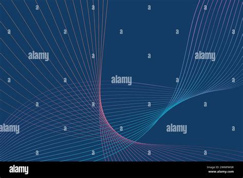 A Blue Background Serves As The Canvas For Intricate Lines And Curves