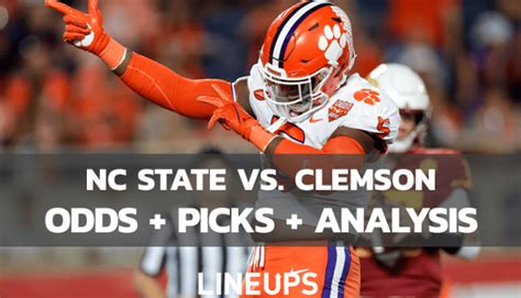 Nc State Vs Clemson Odds Picks Predictions 10122
