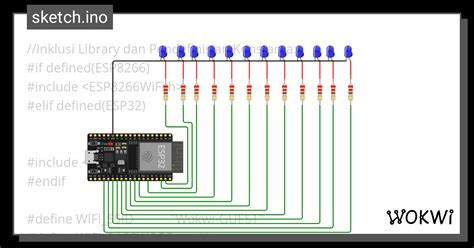 Tugas Challenge 1 Materi 10 210202601 6ikrb Wokwi Esp32 Stm32 Arduino Simulator