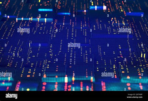Big Data Stream Binary Code Machine Learning Artificial Intelligence