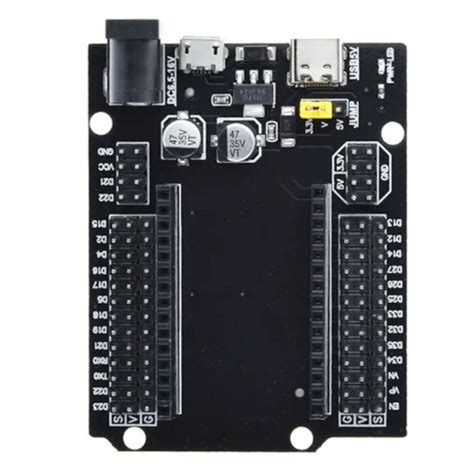 30pin Expansion Board For Esp32 With Type C And Micro Usb Dual Interface