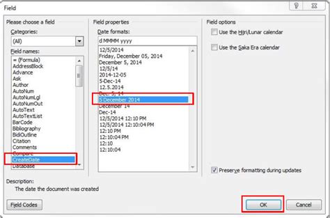 Create A Date In Mail Merge Documents MRI Knowledgebase