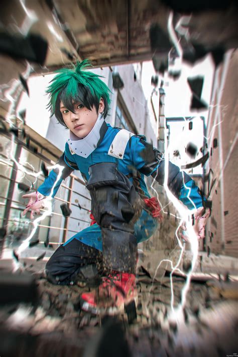 My Hero Academia Midoriya Izuku Cosplay By 微夕 Myheroacademia